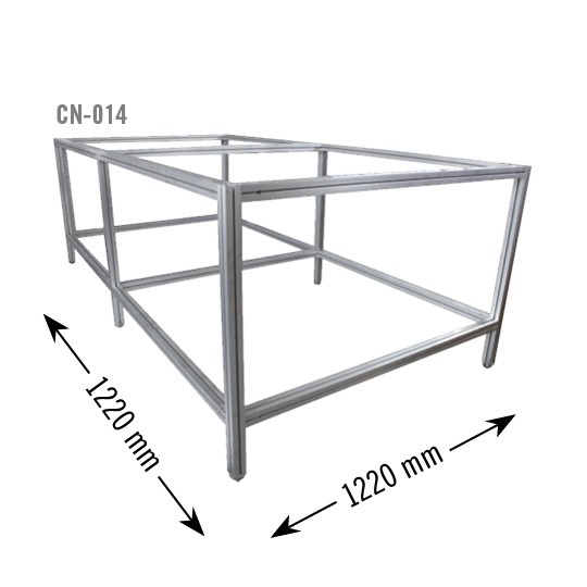 CN-014 | ALUMINIUMSTRUKTUR FÜR DIE REALISIERUNG EINES ARBEITSTISCHES